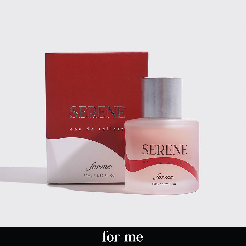 ForMe Serene Eau De Toilette 50ML Perfume for Women (Dark Red) | Shopee ...