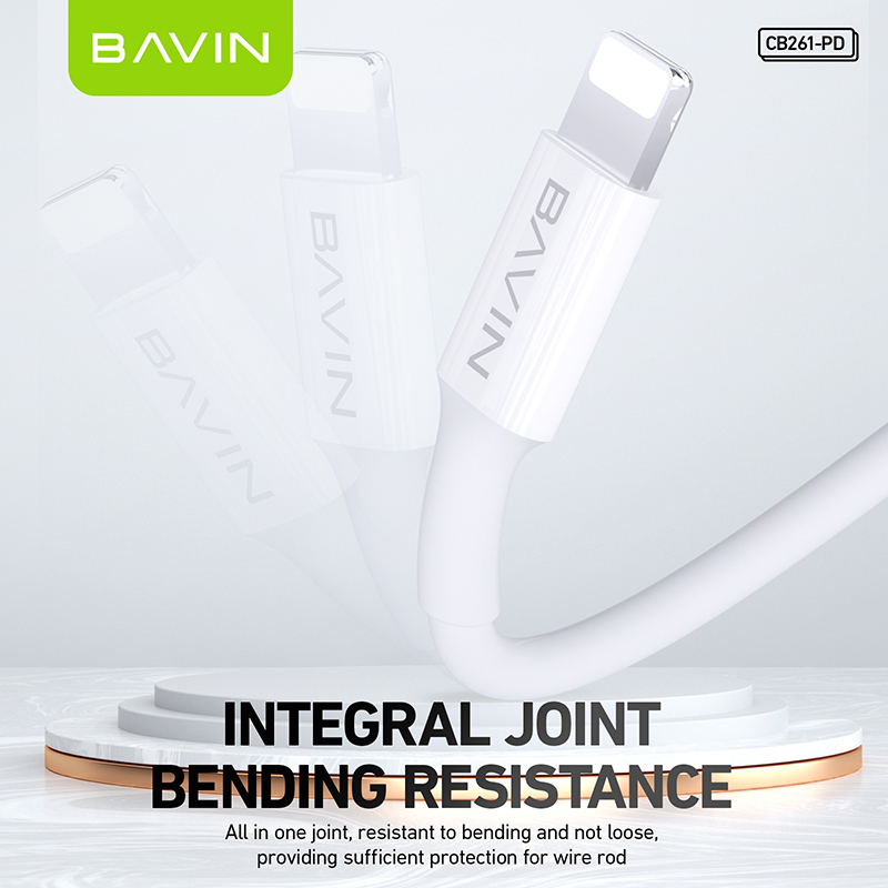 2 Meter DATA USB Type C to Type C/Lightning Cable BAVIN CB261 60W PD ...