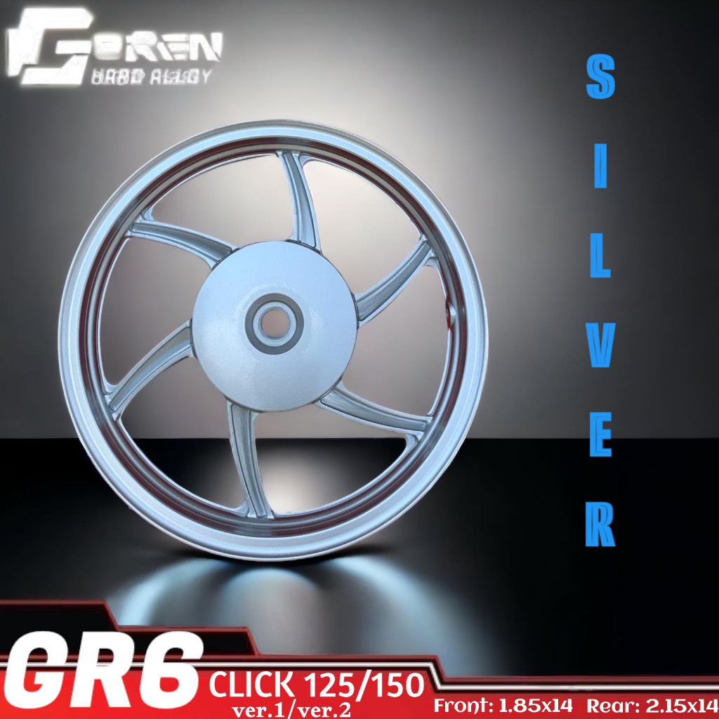 G-ren MAGS CLICK 125 / click 150 BY 14 6 SPOKES | Shopee Philippines
