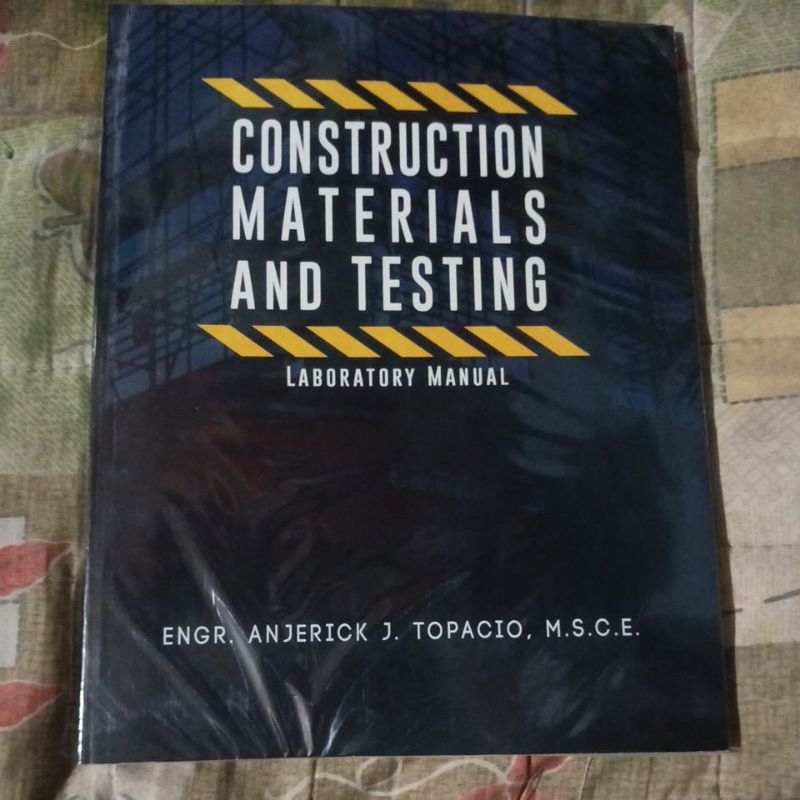construction materials and testing laboratory manual | Shopee Philippines