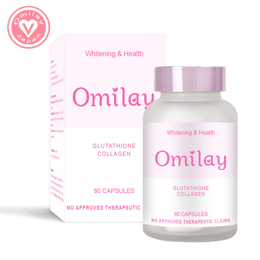 Omilay Tokyo Glutathione + Collagen Capsules Anti-Aging Whitening Skin ...