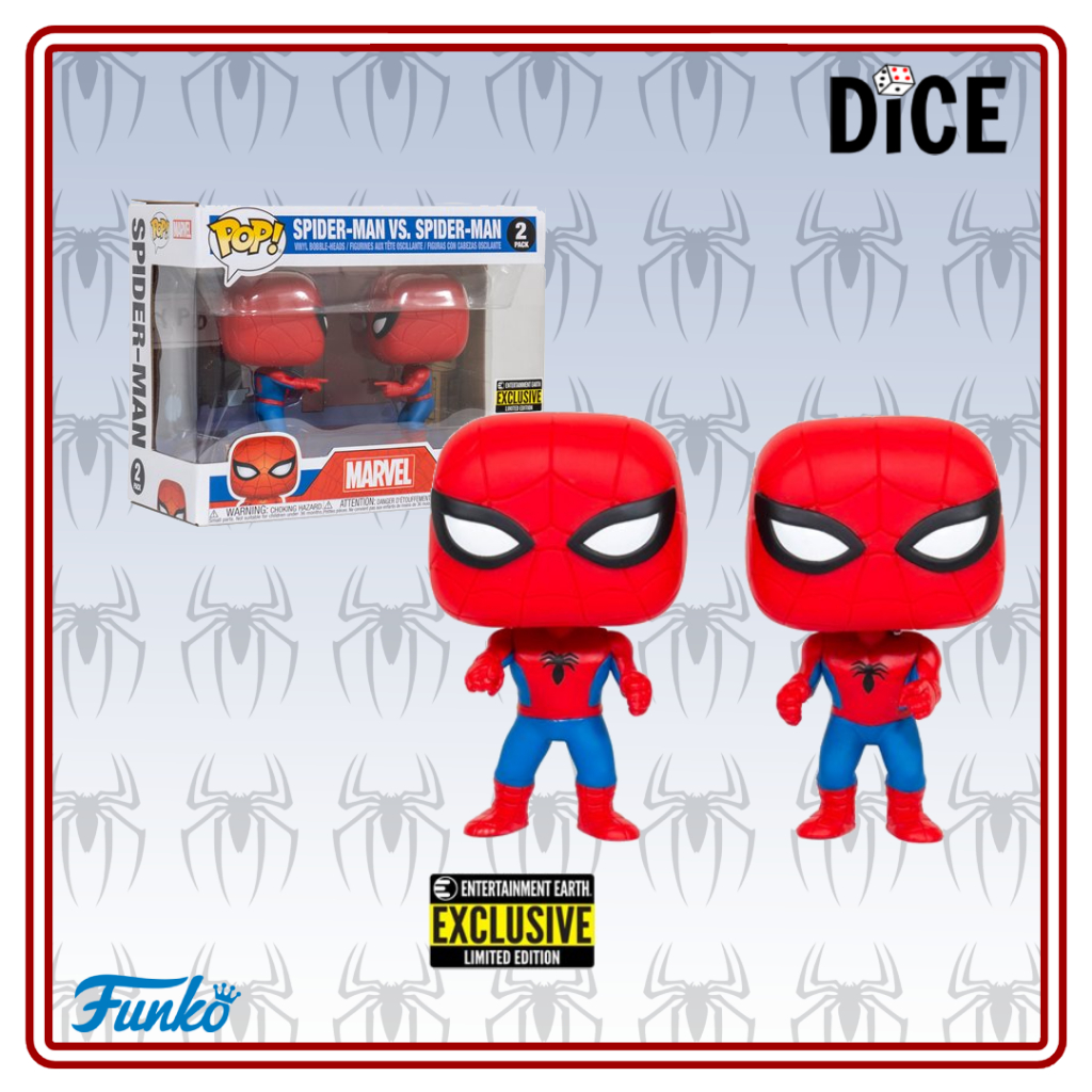 Funko Pop 2-pack Spider-Man Imposter Spiderman Vs Spiderman EE ...