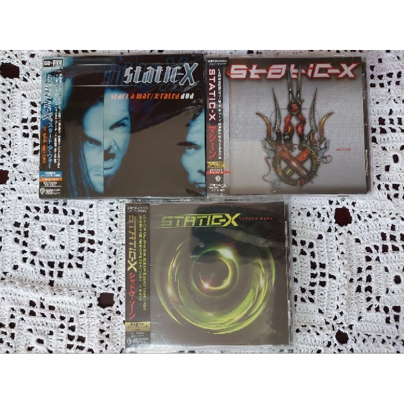 (unsealed) Static X Machine , Static X Start A War CD/DVD , Static X ...