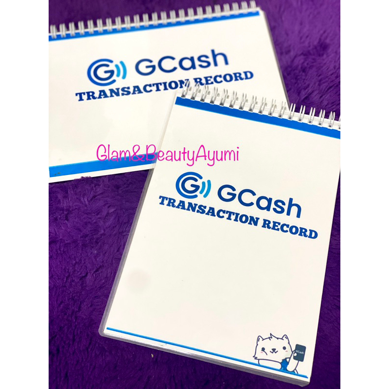 GCASH TRANSACTION RECORD TRACKER NOTEBOOK LAMINATED COVER | Shopee ...