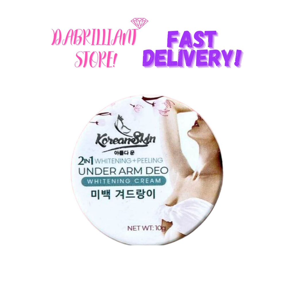 KoreanSkin UnderArm Deo Whitening Cream | 10g | Shopee Philippines