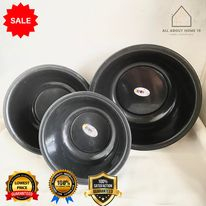 3 in 1 Black High Quality Plastic Basin/Batcha/Planggana, Laundry ...