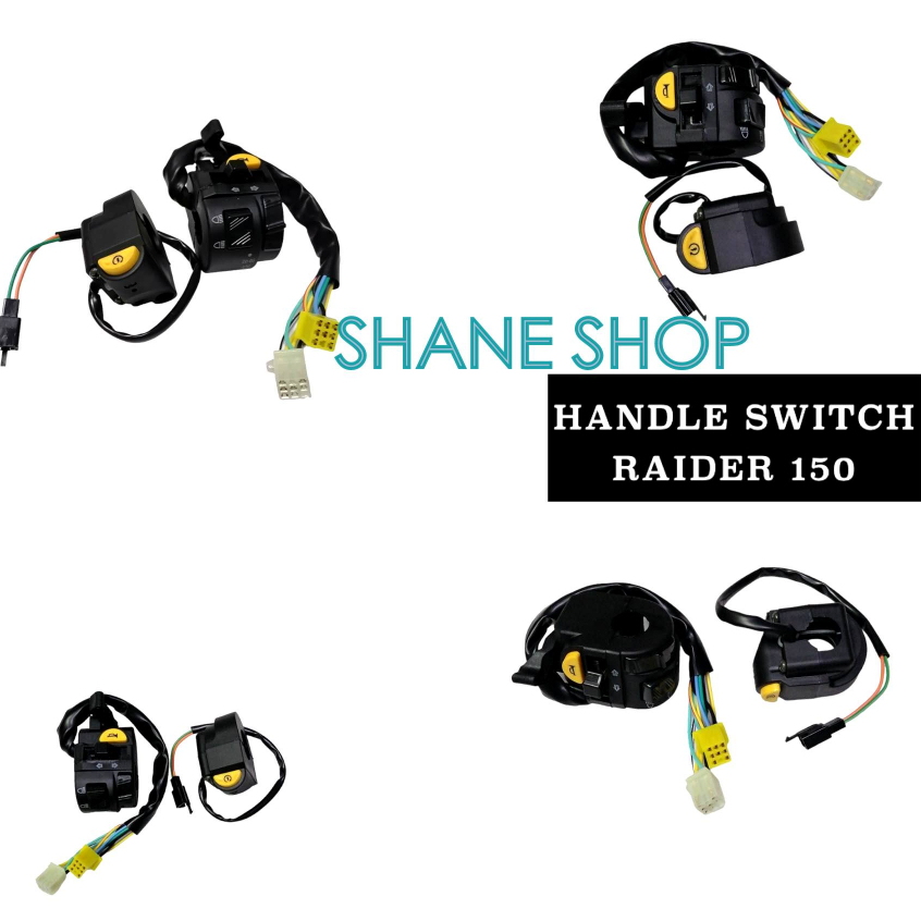 Domino Handle Switch For Raider150 set Left & Right Hand | Shopee ...