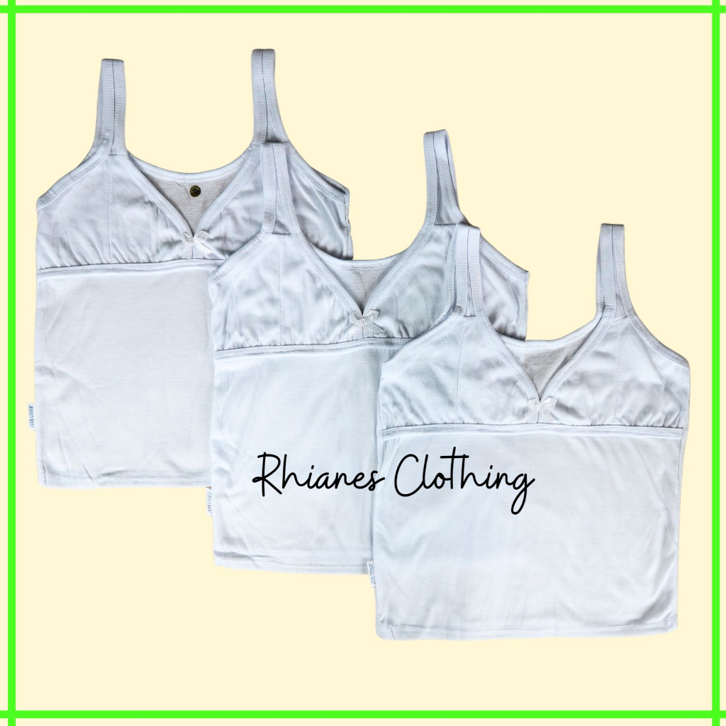 3 Pcs Sando Bra For Kids and Teens Innerwear Uniform | Shopee Philippines