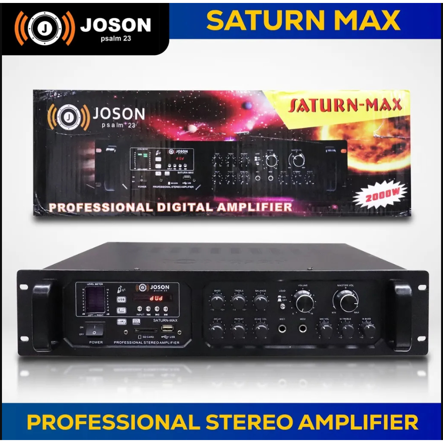 JOSON SATURN Professional Digital Power Amplifier 1500W Saturn Max ...