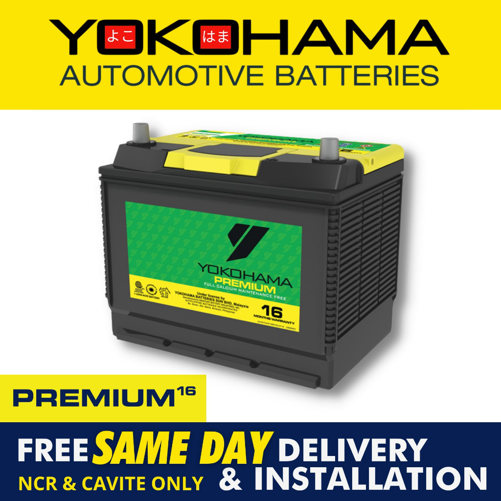 Yokohama Premium Maintenance Free Car Battery NS40/ B20 (16 Months Warranty) | Shopee Philippines
