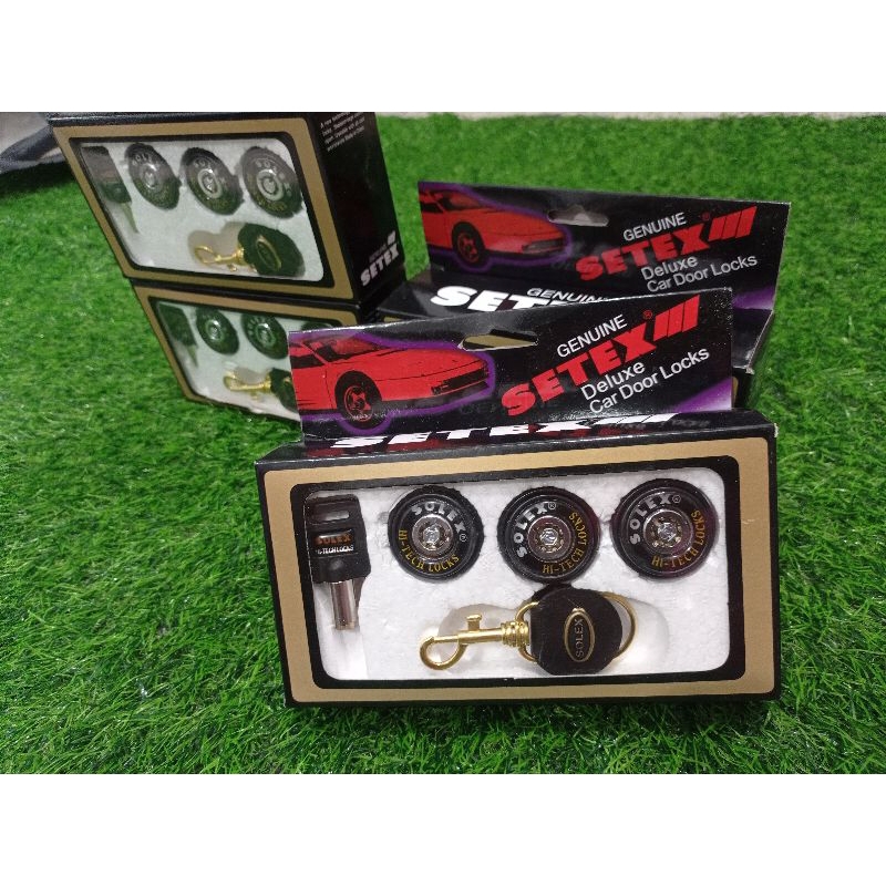 Universal Car Door Lock Round with key | Shopee Philippines