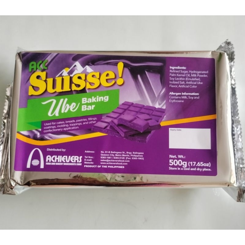 Ube, Strawberry, Match Chocolate Baking Bars 500 gms ED 2024 | Shopee ...