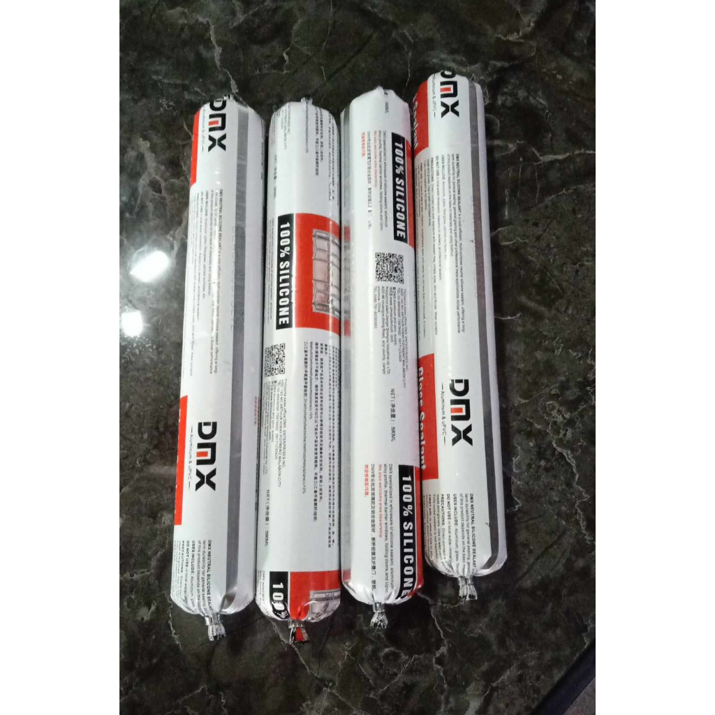 DMX Silicone Sealant 590ml neautral sausage wheather resistant | Shopee Philippines