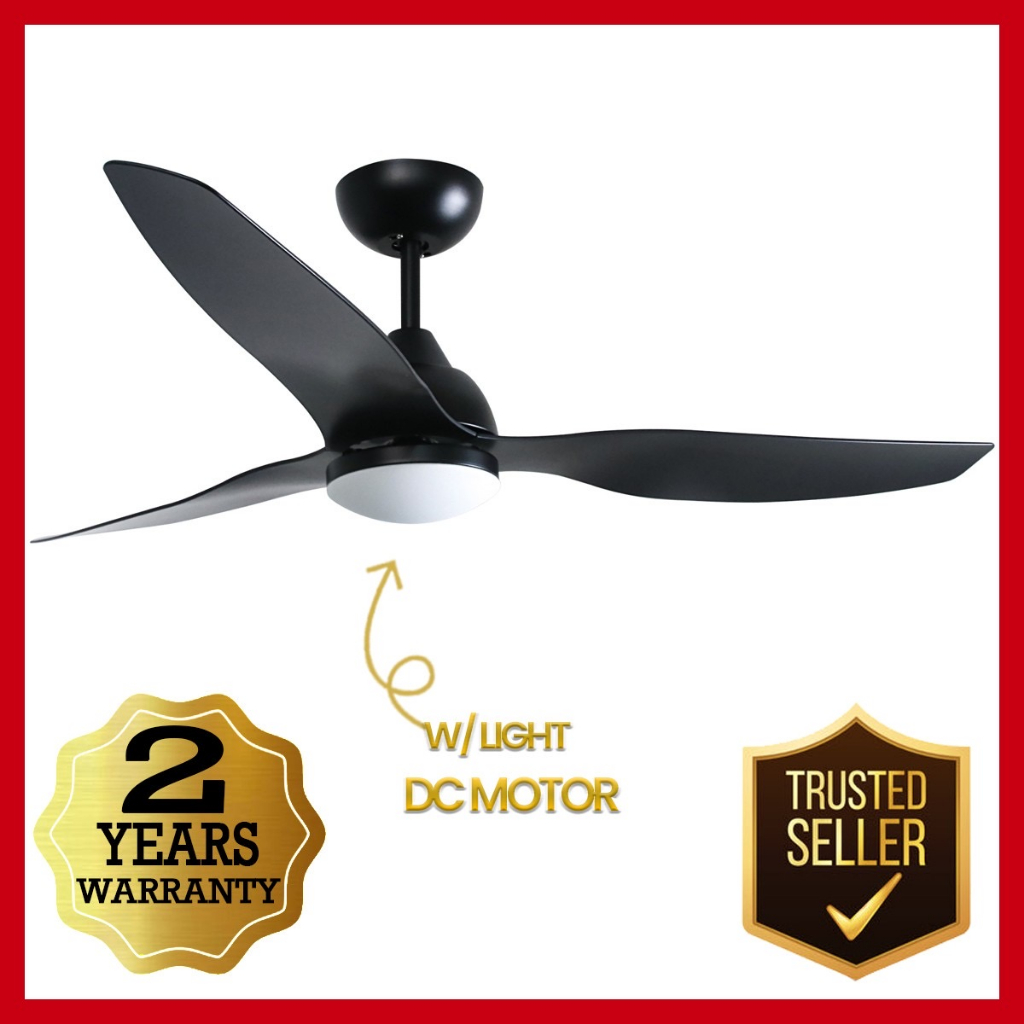 MYKE CF8071 Ceiling Fan (52") (Rubber Bronze, White, Black) (2 yrs ...