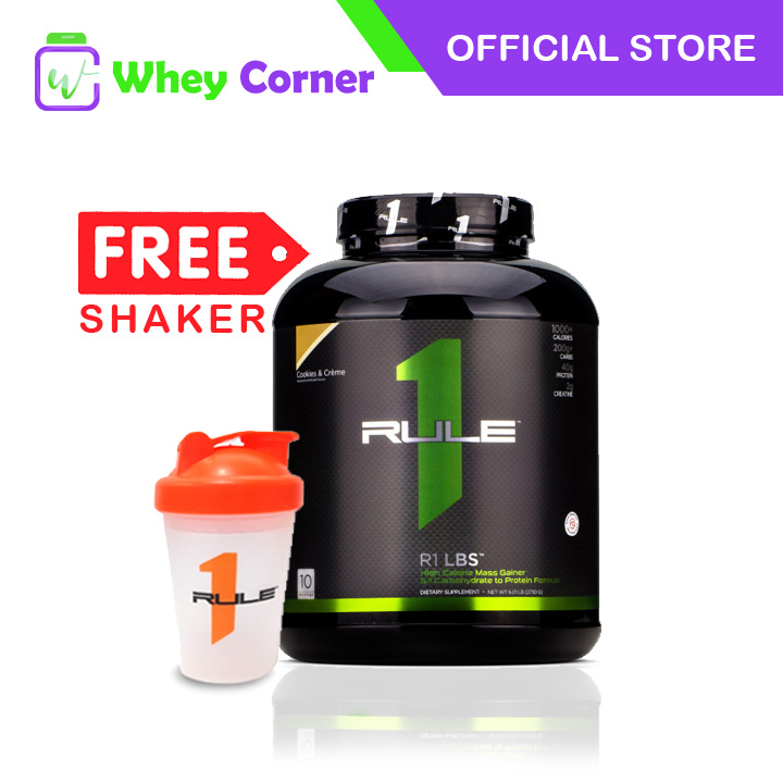 Rule 1 LBS High Calorie Mass Gainer and Weight Gainer 6 lbs and 12 lbs ...