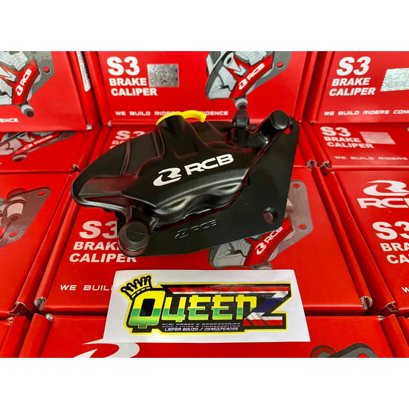 RCB S3 Series Brake Caliper For Nmax/Aerox v1/v2 PLug N PLay Front Only ...