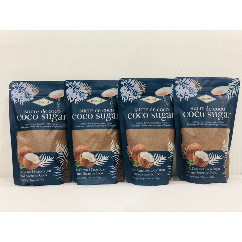 Cocoro Dark Caramel Coco Sugar 4-PACK | Shopee Philippines