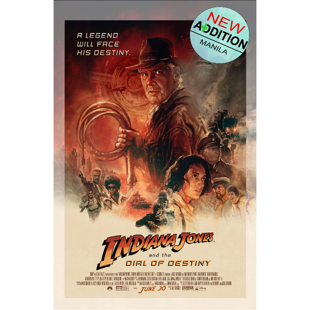 INDIANA JONES AND THE DIAL OF DESTINY large Poster | Shopee Philippines