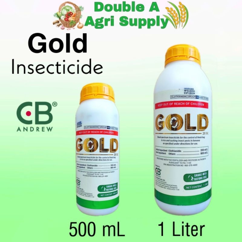 Gold Systemic Broad Spectrum Insecticide / Pests Control - CB Andrew ...