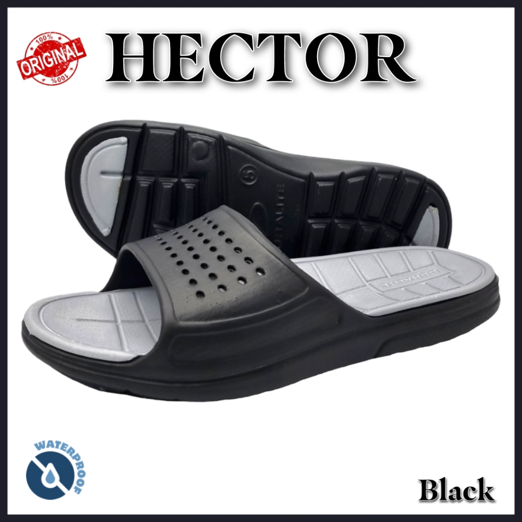 Duralite 'Hector' Men's Lightweight and Waterproof Non-Slip rubber ...