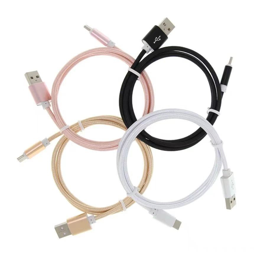 USB cable 1M for android micro V8,type C type-c at phone | Shopee ...