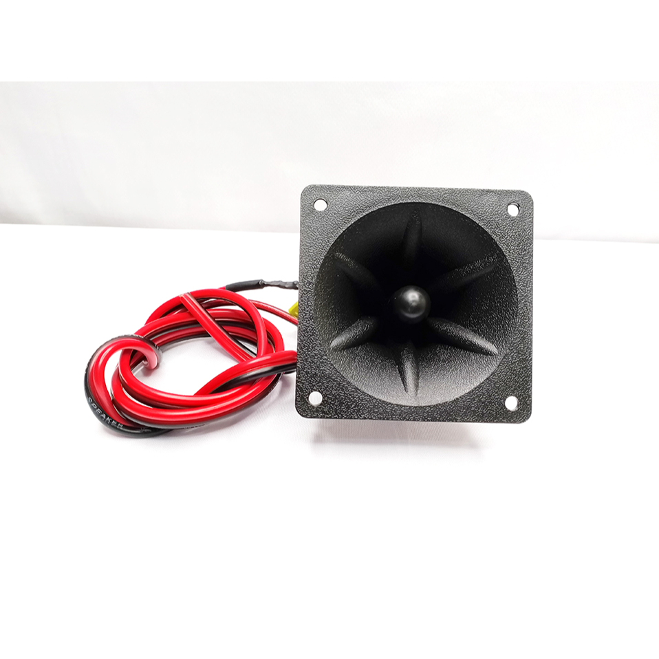 PIEZO BULLET TWEETER SPEAKER SQUARE 80x80mm, 2.2uF CAPACITOR and 5w10Ω ...