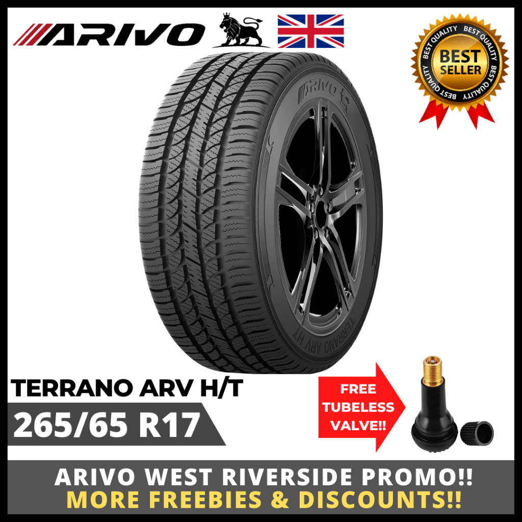 ARIVO 265/65 R17 112H - TERRANO ARV H/T (FREE GIFT!!) | Shopee Philippines