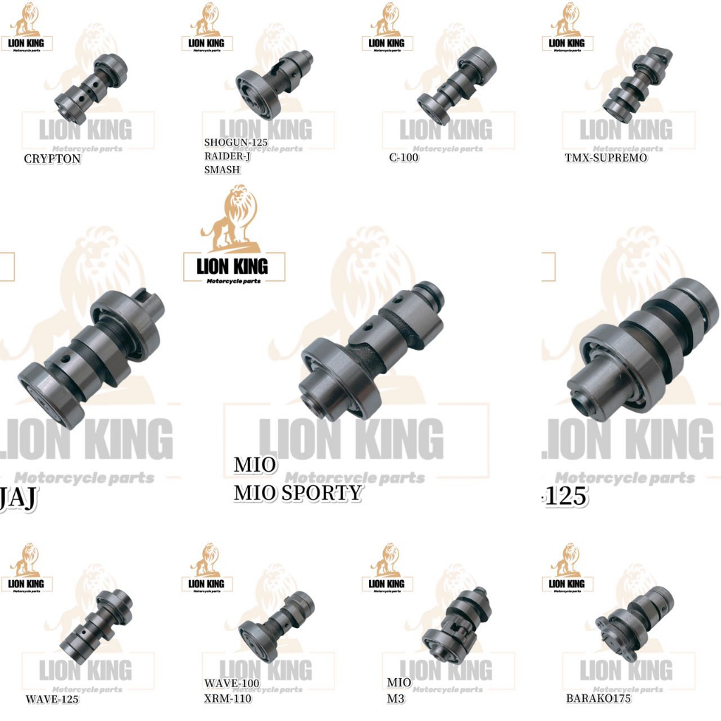 MOTORCYCLE PARTS CAM SHAFT FOR WAVE100/XRM110/MIO/ MIO SPORTY/WAVE125 ...