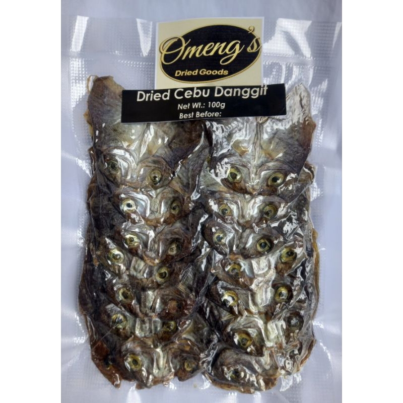 Dried Boneless CEBU DANGGIT Export Quality 100g Vacuum-sealed Pack ...
