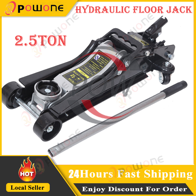 Hydraulic Car Lifting Floor Jack 2.5 Ton horizontal hydraulic jack ...