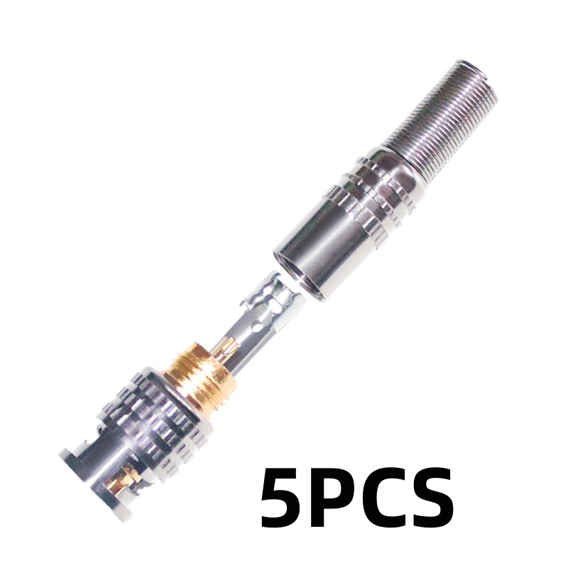 BNC male connector for BNC adapter of coaxial RG59/RG6 Siamese cable ...