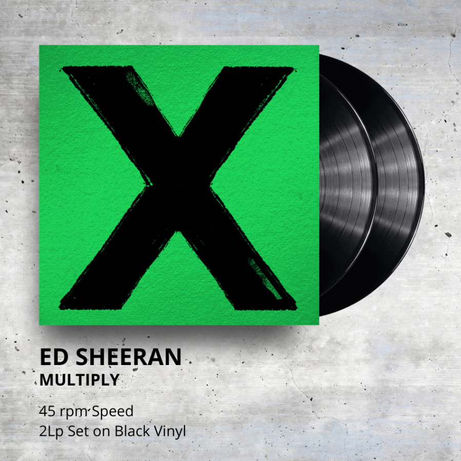 Ed Sheeran - Multiply | Brand-New & Sealed | Vinyl Records | Plaka | Slipmat Records | Shopee ...