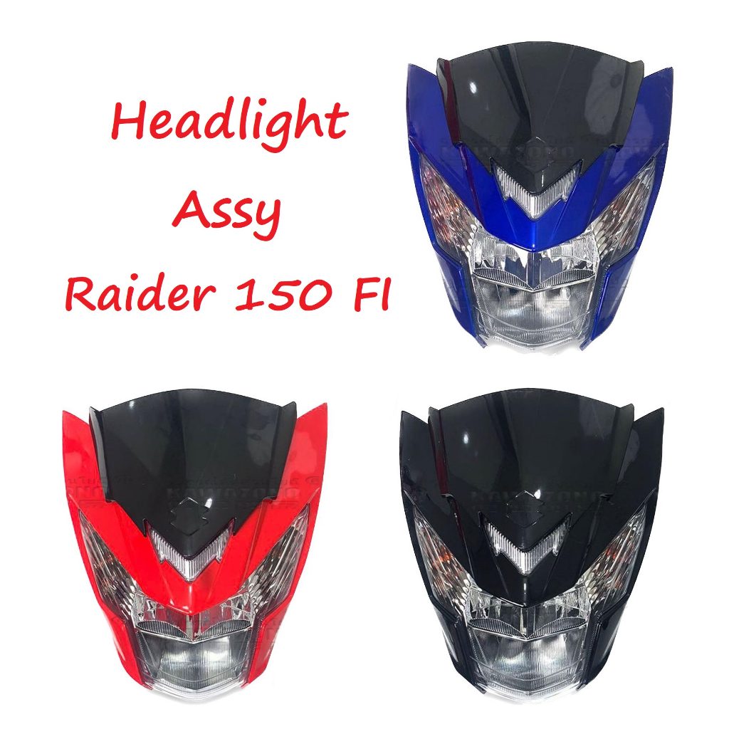 {COD} Headlight Assy Suzuki Raider 150 Fi | Shopee Philippines