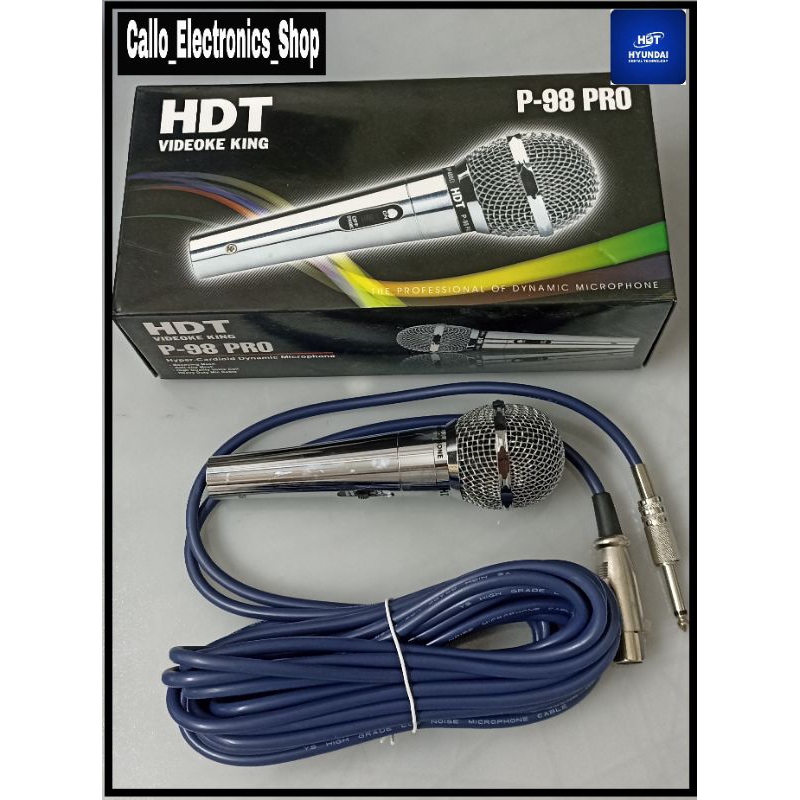 ORIGINAL HYUNDAI HDT 98 PRO PROFESSIONAL MICROPHONE | Shopee Philippines
