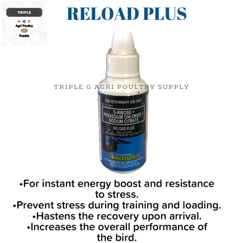 RELOAD PLUS for pigeon 10ml | Shopee Philippines