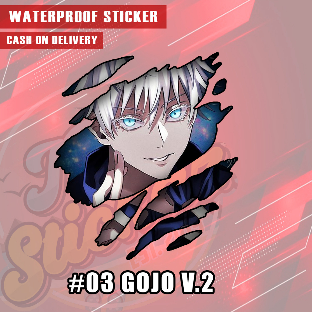 Jujutsu Kaisen SCRATCH Anime Waterproof Sticker | Shopee Philippines