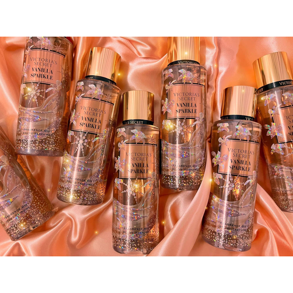 Vanilla Sparkle Victoria's secret Fragramce mist with US Barcode 250ml ...