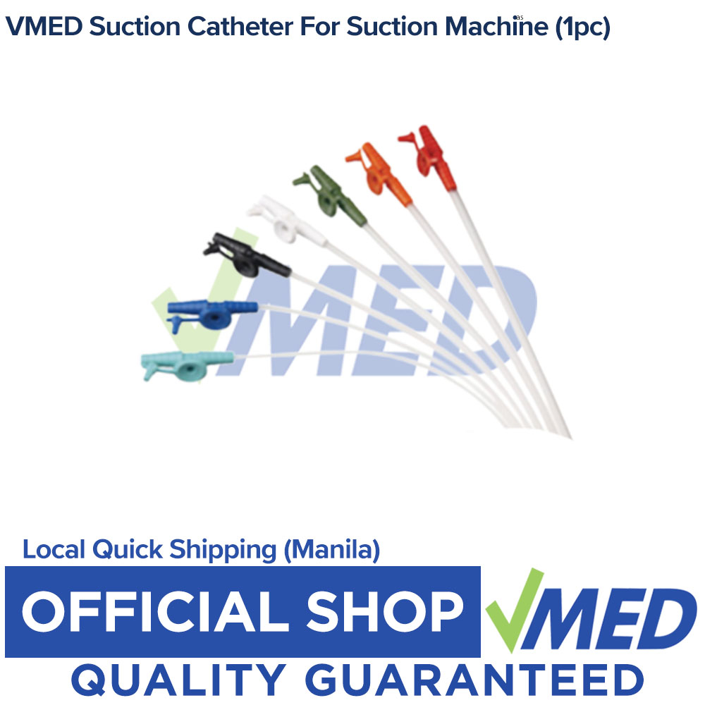 VMED Suction Catheter For Suction Machine (1pc) | Shopee Philippines