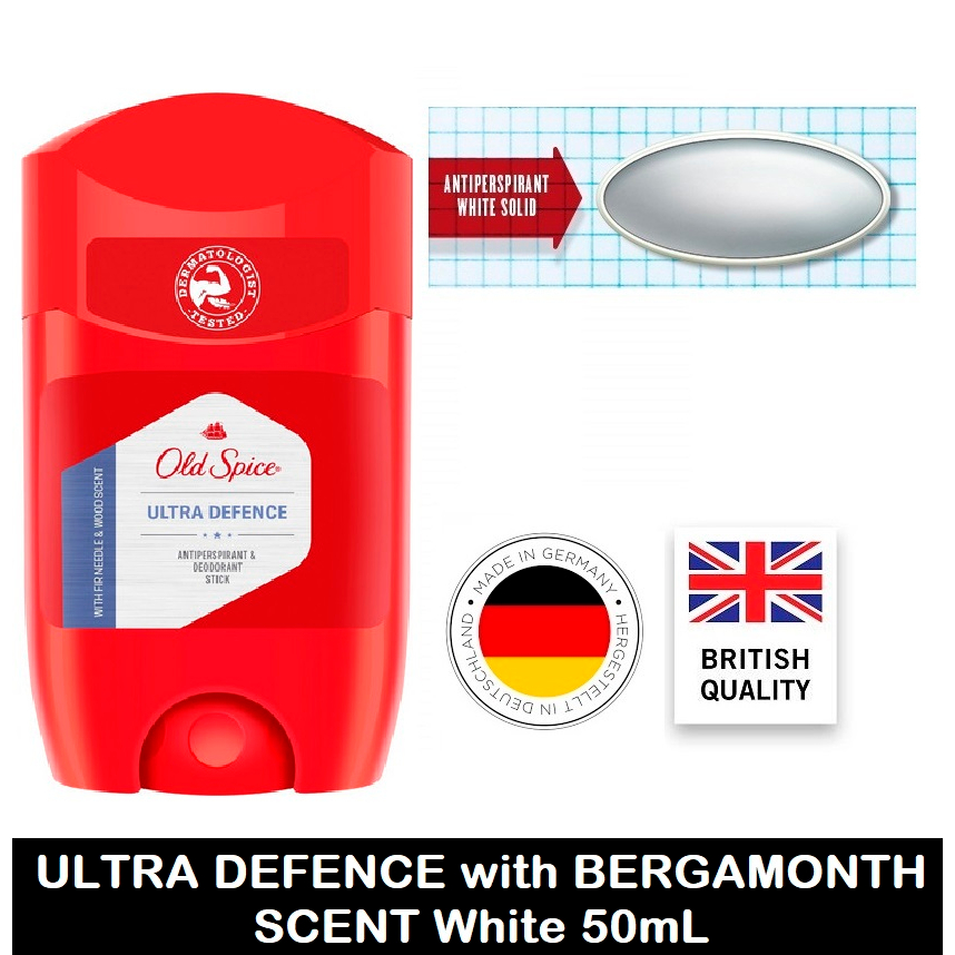 Old Spice Ultra Defence with Bergamot Scent 48H Antiperspirant ...