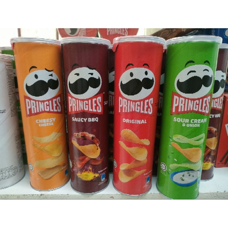 Original Pringles (Original, Cheese, Sour Cream and Onion) | Shopee ...