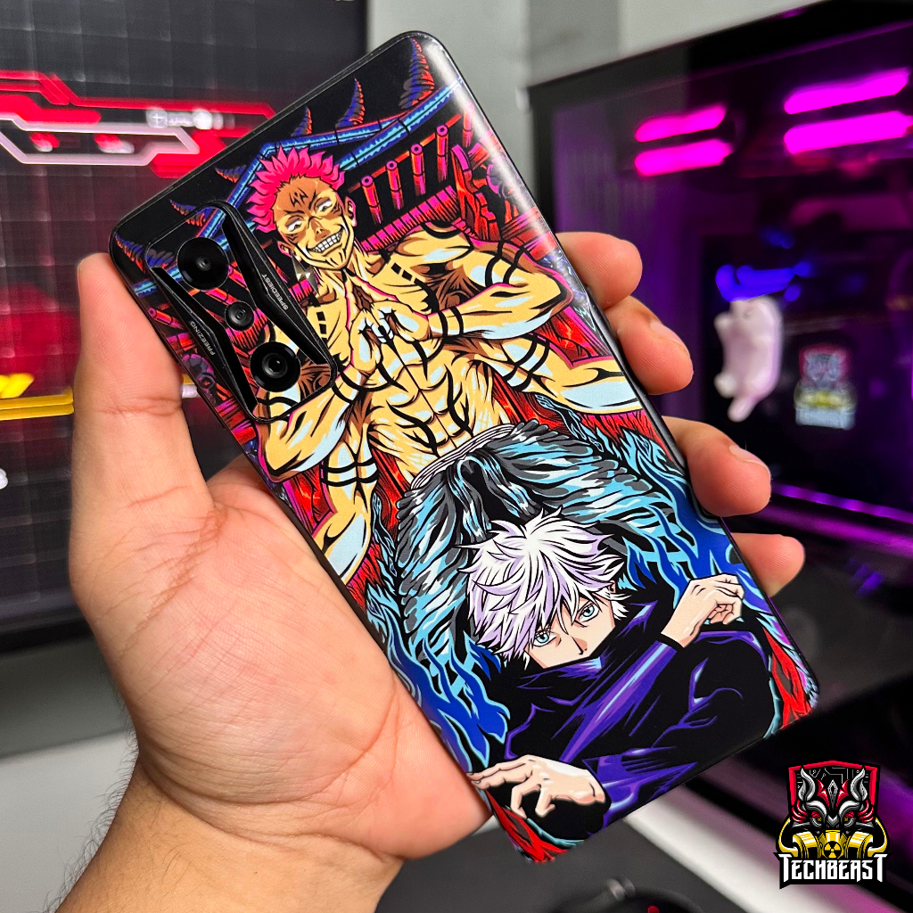 3M Gojo x Sukuna Jujutsu Kaisen Skin Universal Techbeast ( MESSAGE YOUR ...