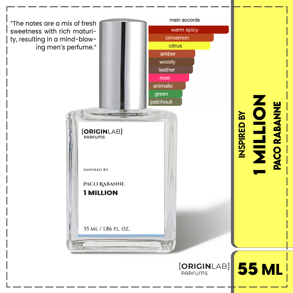 COD - 55ml Oil Based Perfume for MEN by ORIGINLAB Parfums Premium ...