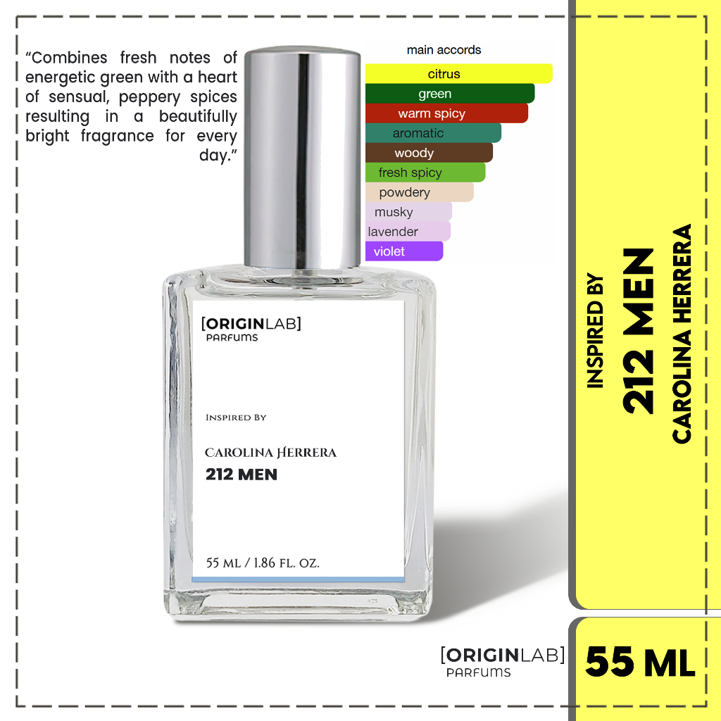 COD - 55ml Oil Based Perfume for MEN by ORIGINLAB Parfums Premium ...