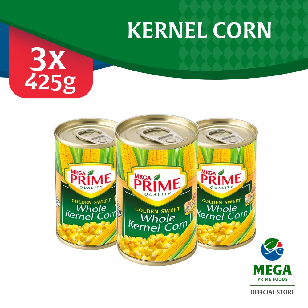 MEGA PRIME Kernel Corn 425G By 3's | Shopee Philippines