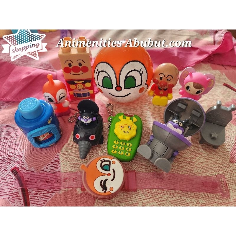 Anpanman and friend Action Figure 11 pcs set C | Shopee Philippines