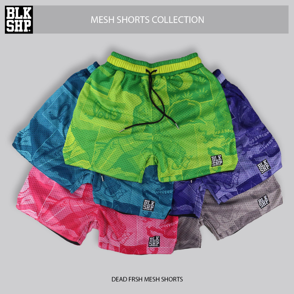 BLKSHP Dead Fresh Mesh Shorts Summer Shorts Minimalist shorts Dri fit ...