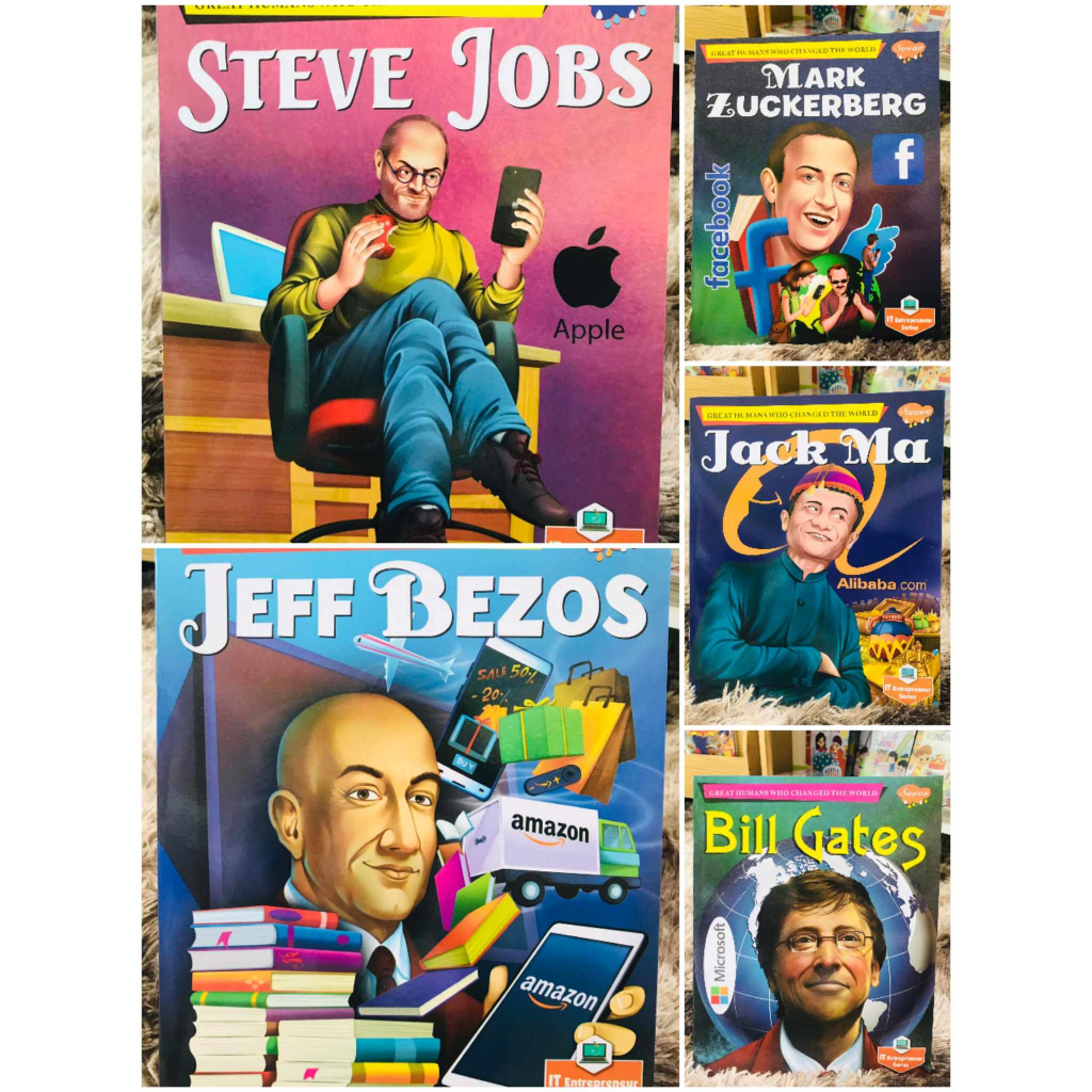 Great Humans Who Changed the World-I.T. and SCIENTIST SERIES | Shopee ...