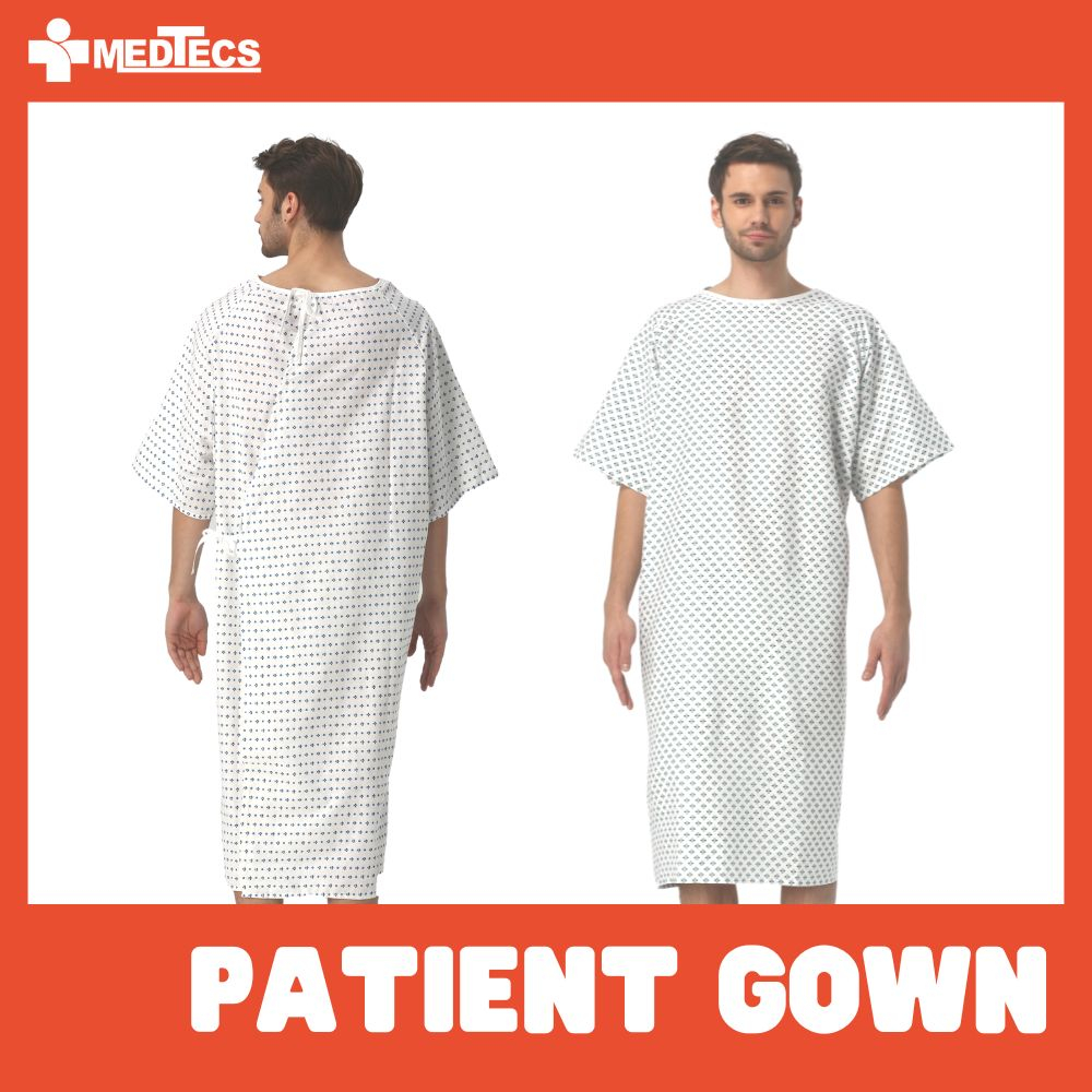 Washable Hospital Patient Gown-Print Pattern | Shopee Philippines