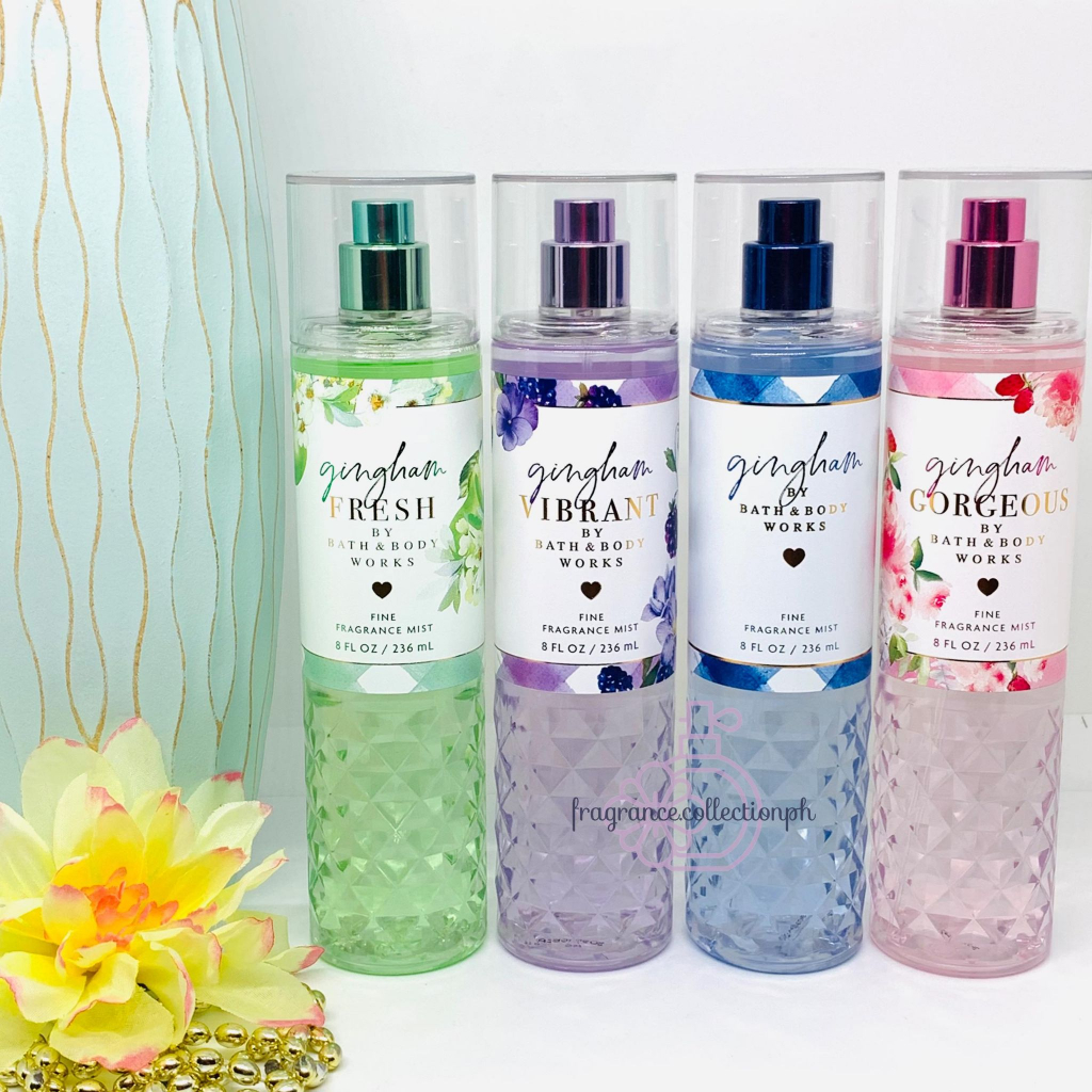Bath and Body Works Fine Fragrance Mists - Gingham Variants | Shopee Philippines