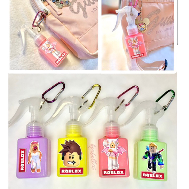 Roblox spray bottle | kids Colorful roblox alcohol spray 60ml bottle ...